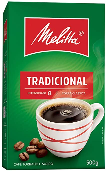 CAFÉ MELITTA TRADICIONAL 500G - Doceria São José